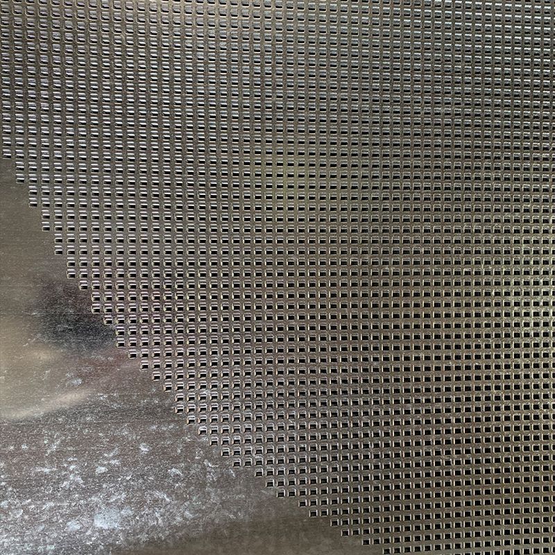 Galvanized Square Hole Perforated Sheet Galvanized Square Hole Perforated Sheet